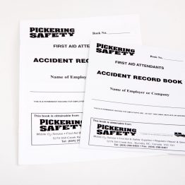 Accident Record Book Small - Miscellaneous Safety Equipment, WCB Chart