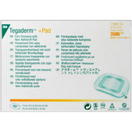 Tegaderm™ Pad Film Dressing, with Non-Adherent Absorbent Pad - Bandages
